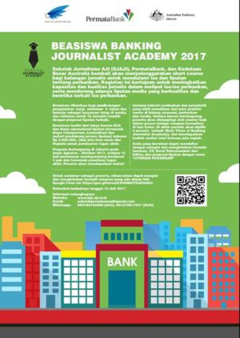Perpanjangan Pendaftaran Beasiswa: Banking Journalist Academy 2017 ...