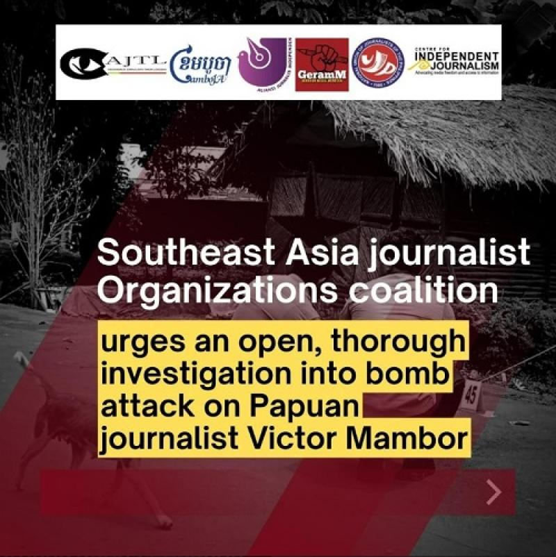 Joint Statement of Southeast Asia Journalist Organizations Coalition ...